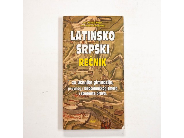 Latinsko srpski rečnik za učenike gimnazija
