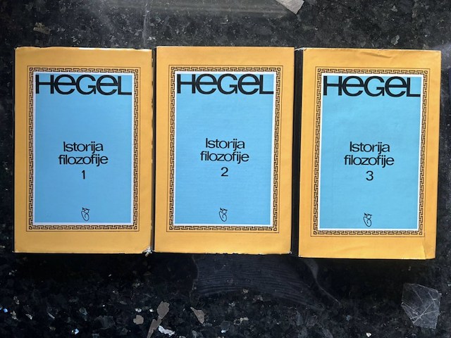 Istorija Filozofije 1-3 komplet Hegel