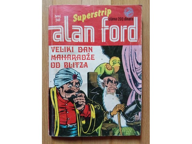 Alan Ford-Veliki Dan Maharadže od Blitza  (Vje Br.348)