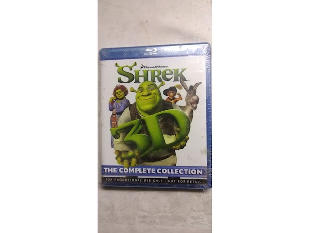 Blu-ray disc 3D,4 filma o Shrek-u,traje 93 min. na 10 j