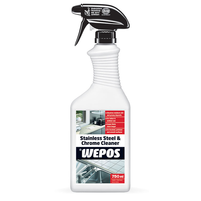 Wepos Inox i hrom čistač 750 ml