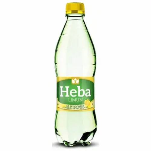 HEBA gazirana voda limun 0,5l