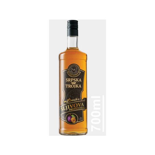 Srpska trojka rakija šljiva prepecenica 40%alc 0.7l