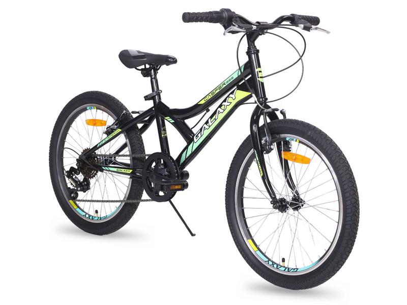 GALAXY Bicikl CASPER 200 20"/6 crna/zelena/žuta