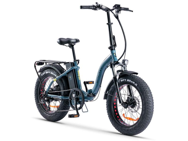 GALAXY Električni bicikl 20" MARS fat bike (250W 36V/12.5Ah lithium) plava