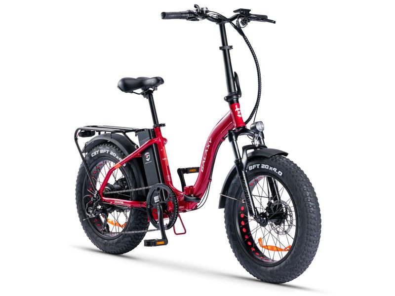 OSTALO Električni bicikl 20" MARS fat bike (250W 36V/12.5Ah lithium) crvena