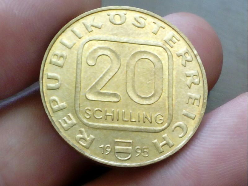 Austrija, 20 silinga 1995, jubilarac