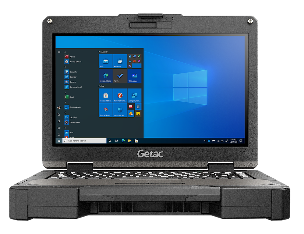 GETAC B360 Pro i5-10210U, W/t Webcam, win10 Pro x64 with 16G RAM +TAA, 512G PCIe SSD, HD LCD 1400 nits + Touchscreen + Hard tip stylus