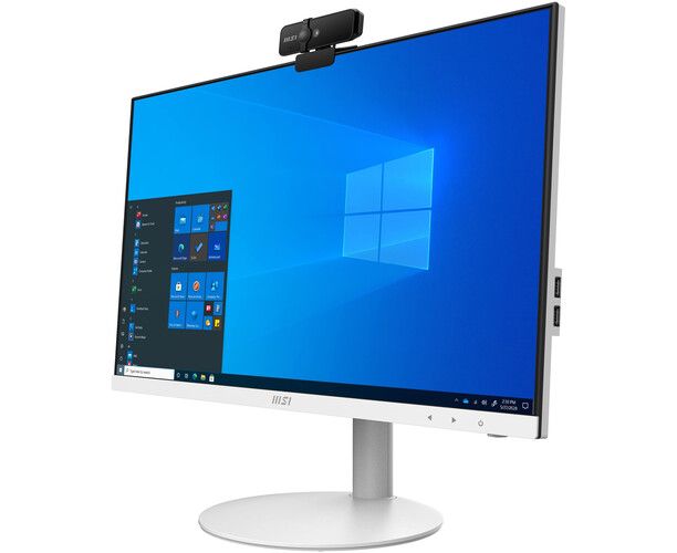 MSI 23.8" Pro AP241 All-in-One Desktop Computer (White)