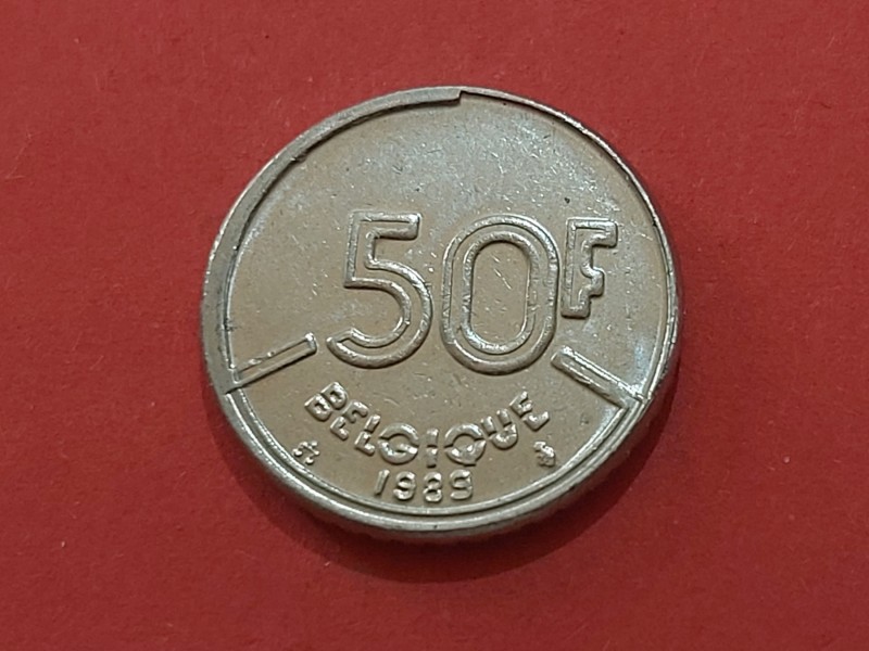 Belgija - 50 francs 1989 god