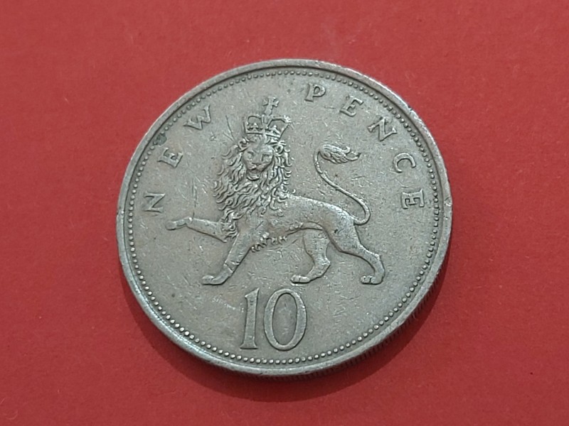 Britanija - 10 shilling 1969 god