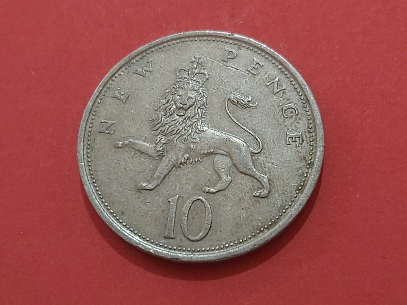 Britanija - 10 shilling 1976 god