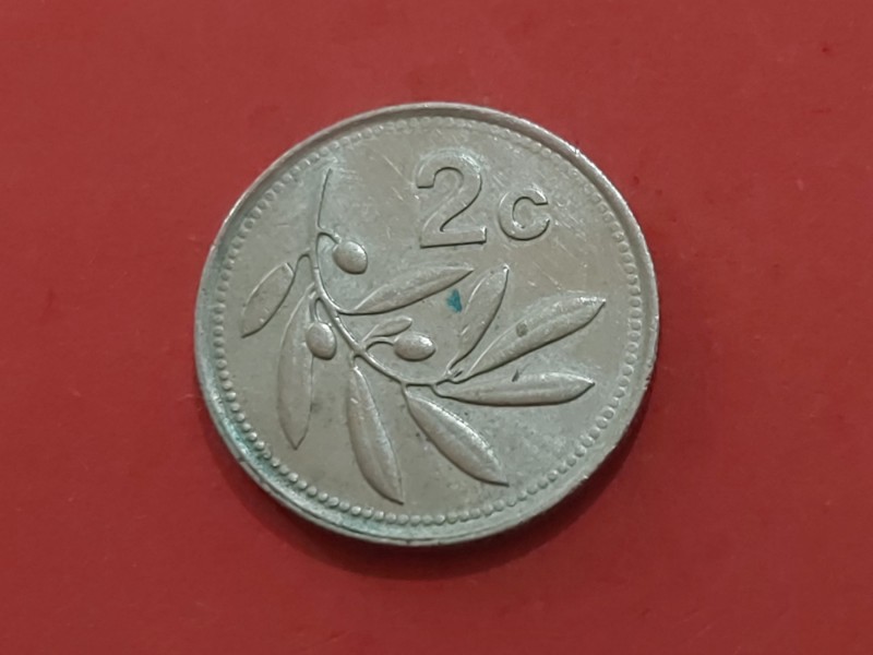Malta - 2 cent 1991 god
