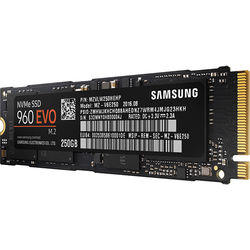 Samsung 250GB 960 EVO NVMe M.2 Internal SSD