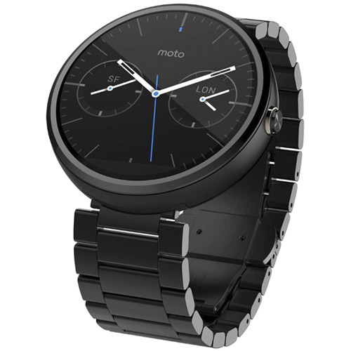 Motorola Moto 360 Smartwatch (Stainless Steel with Dark Finish)