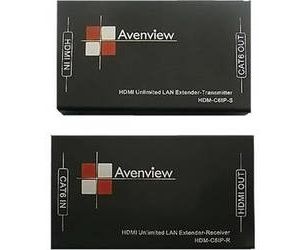 Avenview HDMI Unlimited LAN Extender Set over Single CAT6