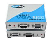 Gefen DVI RS232 - DVI & RS232 Extender, Sender With Receiver - Transfers Signals Over Network Cables