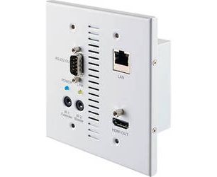 Avenview HDBaseT HDMI Wall Plate Receiver with IR/RS232/PoE/LAN (330')