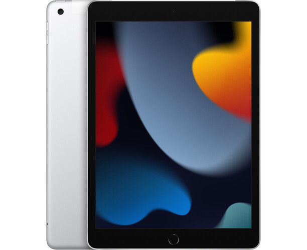 Apple 10.2" iPad (9th Gen, 64GB, Wi-Fi + 4G LTE, Silver)