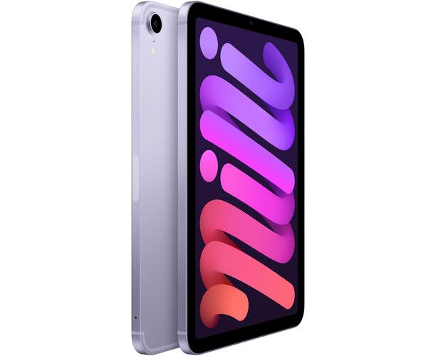 Apple 8.3" iPad mini (6th Gen, 64GB, Wi-Fi + 5G LTE, Purple)