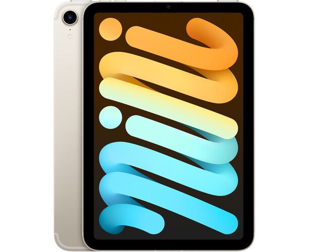 Apple 8.3" iPad mini (6th Gen, 64GB, Wi-Fi + 5G LTE, Starlight)