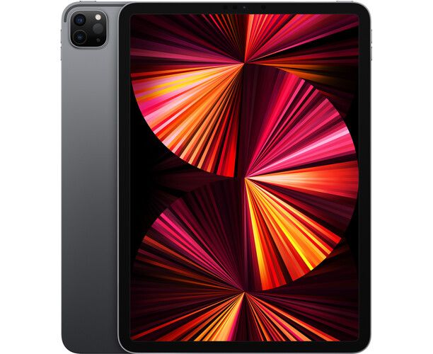 Apple 11" iPad Pro M1 Chip (Mid 2021, 512GB, Wi-Fi + 5G LTE, Space Gray)