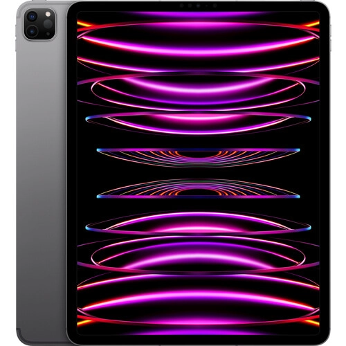 APPLE 12.9" IPAD PRO M2 CHIP & APPLECARE+ PROTECTION PLAN KIT (LATE 2022, 128GB, WI-FI + 5G LTE, SPACE GRAY)