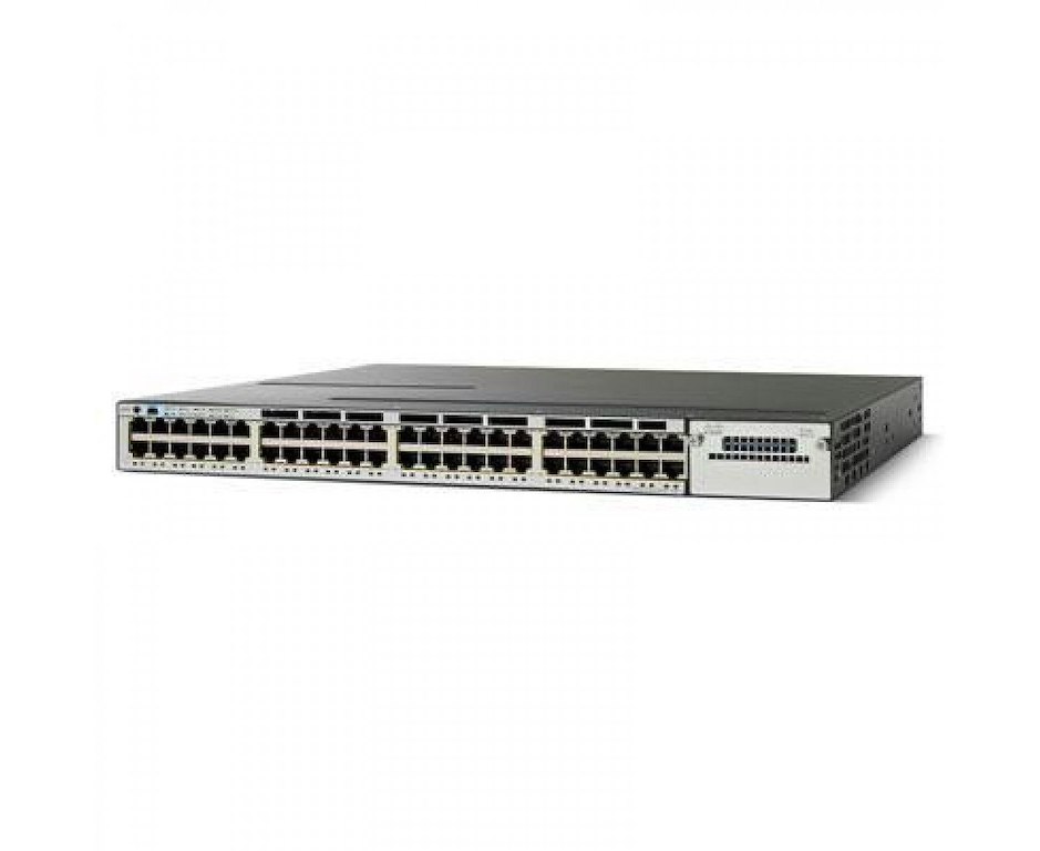 Cisco 3750X Series WS-C3750X-48PF-S 48 Ports Catalyst Switch with 740 Watt PoE