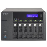 QNAP TVS-671-i3-4G-US 6-Bay Intel Core i3 3.5GHz Dual Core, 4GB RAM, 4LAN, 10G-ready (TVS-671-i3-4G-US)