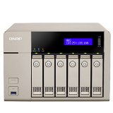 Qnap Affordable 10 Gbe-Ready Golden Cloud Turbo vNAS (TVS-663-8G-US)