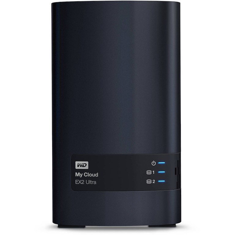 WD My Cloud Expert Series 4TB EX2 Ultra 2-Bay NAS Server (2 x 2TB)