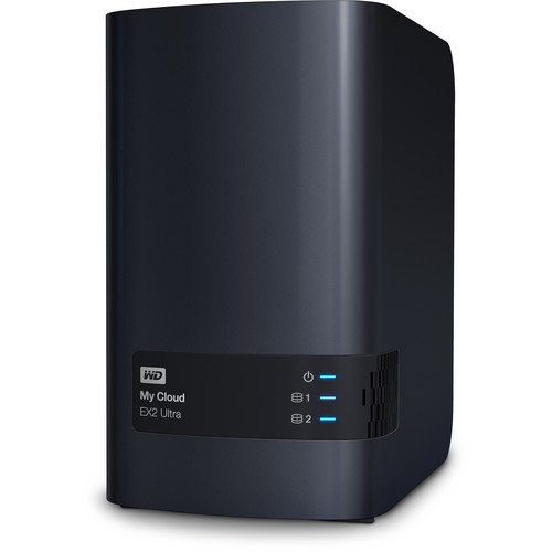 WD My Cloud Expert Series 8TB EX2 Ultra 2-Bay NAS Server (2 x 4TB)