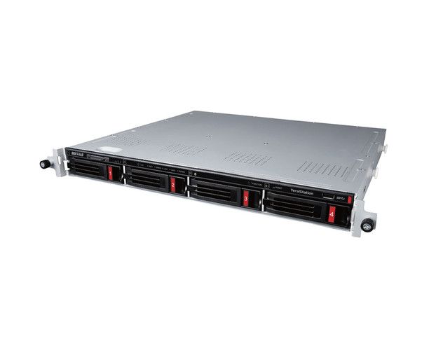 Buffalo TeraStation 3410RN Rackmount 4TB NAS Hard Drives Included (2 X 2TB, 4 Bay)