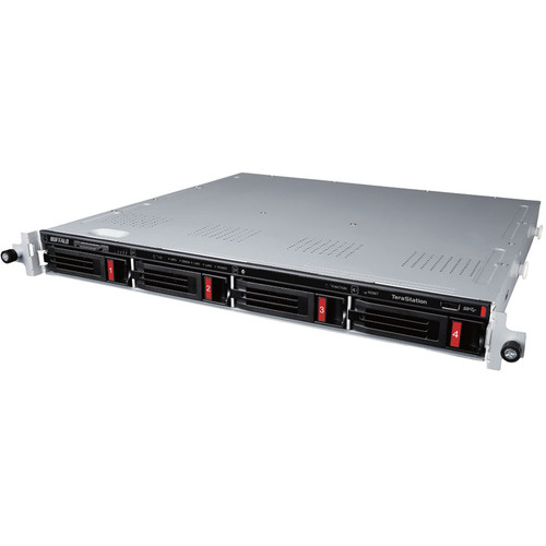 Buffalo TeraStation 3410RN Rackmount 4TB NAS Hard Drives Included (2 X 2TB, 4 Bay)