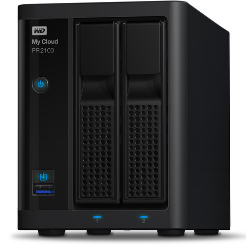 WD My Cloud Pro Series 8TB PR2100 2-Bay NAS Server (2 x 4TB)