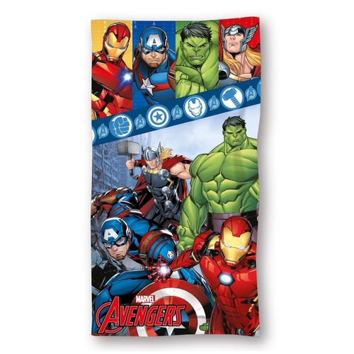 Baloo Dečiji Pamučni Peškir za plažu 70x140 cm Marvel Avengers