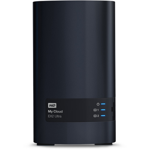 WD My Cloud Expert Series 20TB EX2 Ultra 2-Bay NAS Server (2 x 10TB)