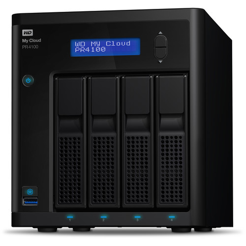 WD My Cloud Pro Series 16TB PR4100 4-Bay NAS Server (4 x 4TB)