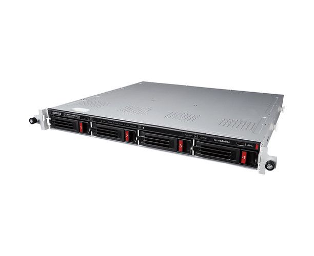Buffalo TeraStation 5410RN Rackmount 16TB NAS Hard Drives Included (2 X 8TB, 4 Bay)