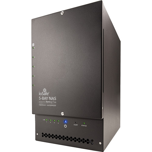 IOSAFE 218 16TB 2-BAY NAS ARRAY (2 X 8TB, SEAGATE IRONWOLF DRIVES)