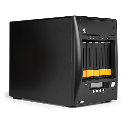 Rocstor Enteroc N56 Desktop NAS Server with Dual Gigabit Ethernet (40TB HDD)