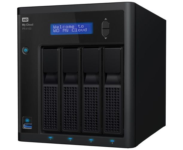 WD My Cloud Pro Series 56TB PR4100 4-Bay NAS Server (4 x 14TB)