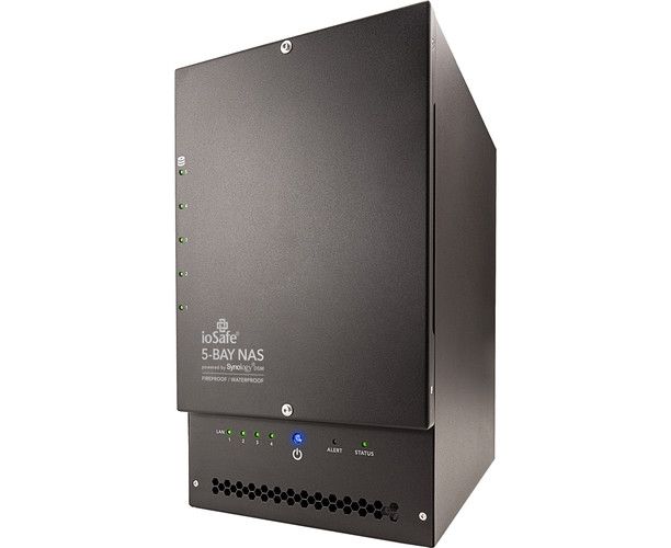 IoSafe x517 20TB 5-Bay Expansion Chassis (5 x 4TB, Standard NAS Drives)