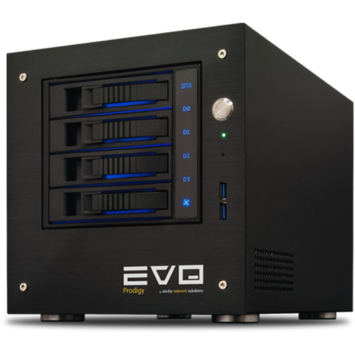 Studio Network Solutions EVO Prodigy 16TB 4-Bay NAS Server (4 x 4TB)