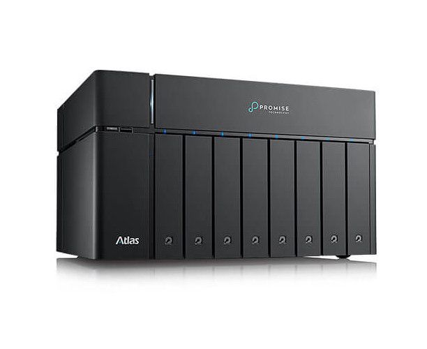 Promise Technology Atlas S8+ Nas Share With 2X 10Ge Base-T Ports 112TB Sata Drives