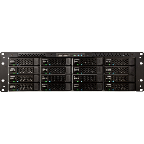 Studio Network Solutions 16B96TB-6X1C EVO Shared Storage 16-Bay Base Media Server with ShareBrowser (96TB)