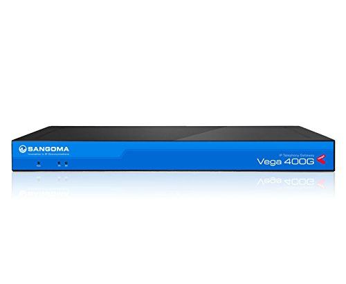 Sangoma Vega 400G - 4 T1/E1, Failover, 90 VoIP Channels, Upgradeable to 120