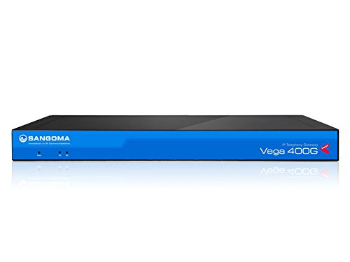 Sangoma Vega 400G - 4 T1/E1, Failover, 90 VoIP Channels, Upgradeable to 120