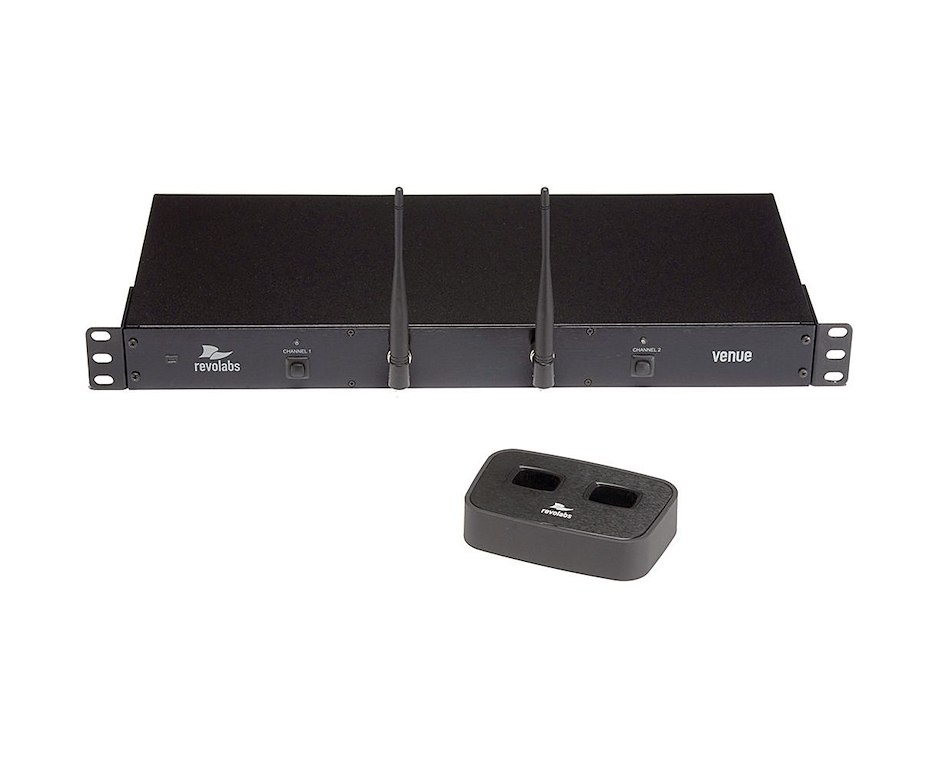 Revolabs Executive HD Venue Dual Channel Microphone System without Microphones (Rack-Mounted)