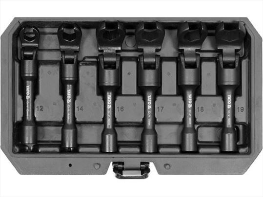 Set otvorenih zglobnih ključeva 6 kom 12-19 mm